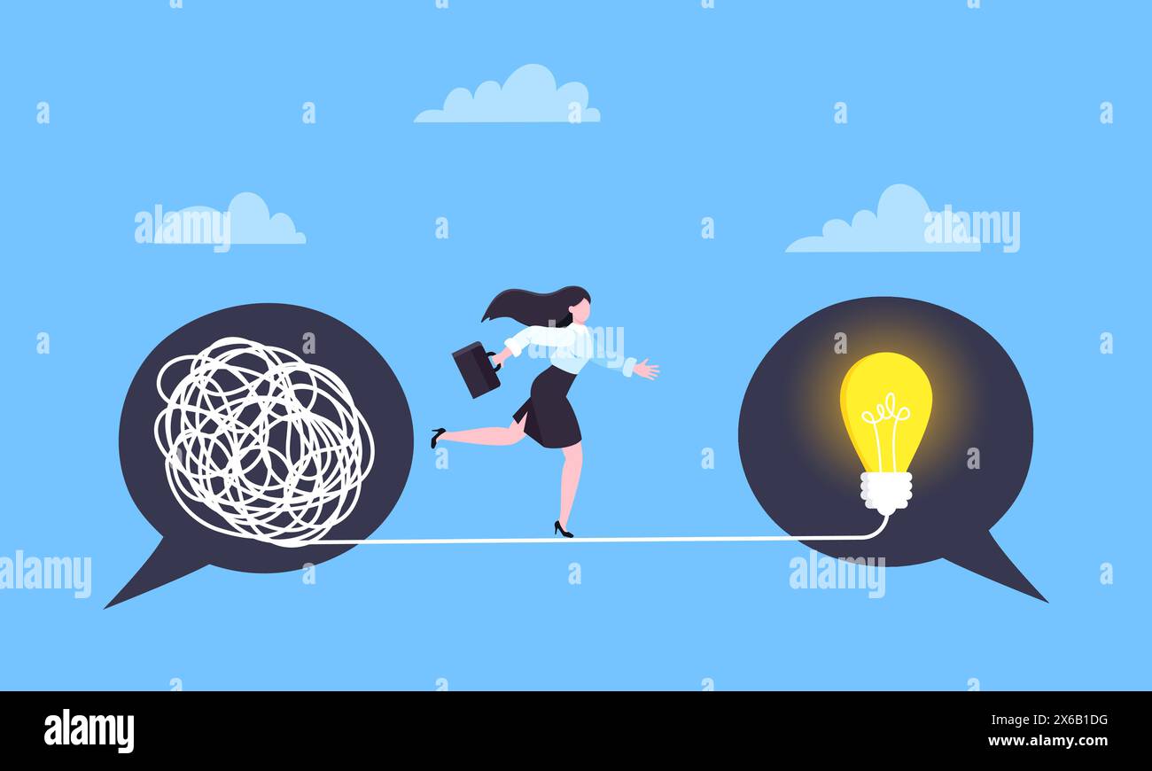 Understanding problem solution simplify challenge with idea. Unravel ...