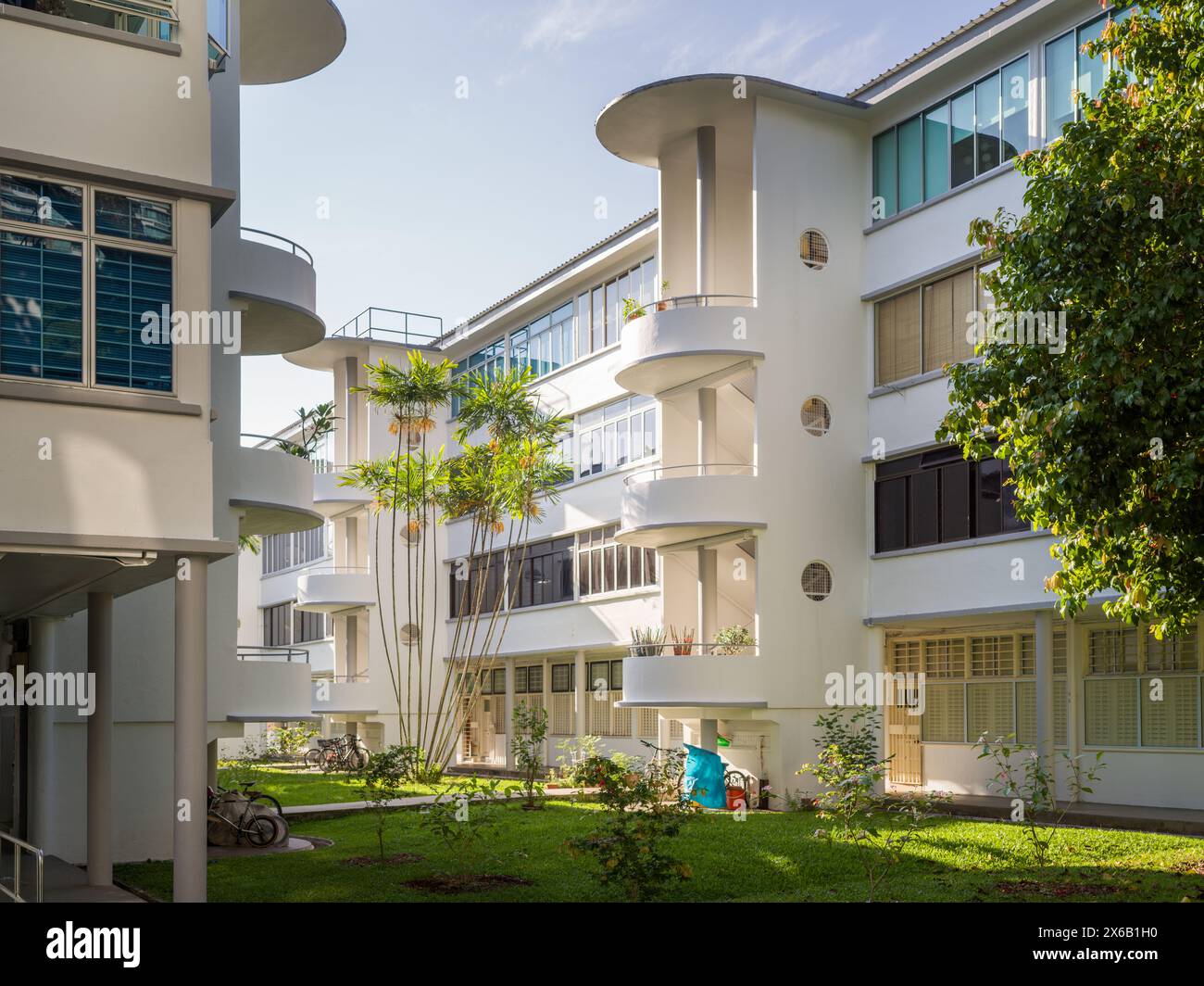 Tiong Bahru modernist walk up apartments in Singapore, designed in ...