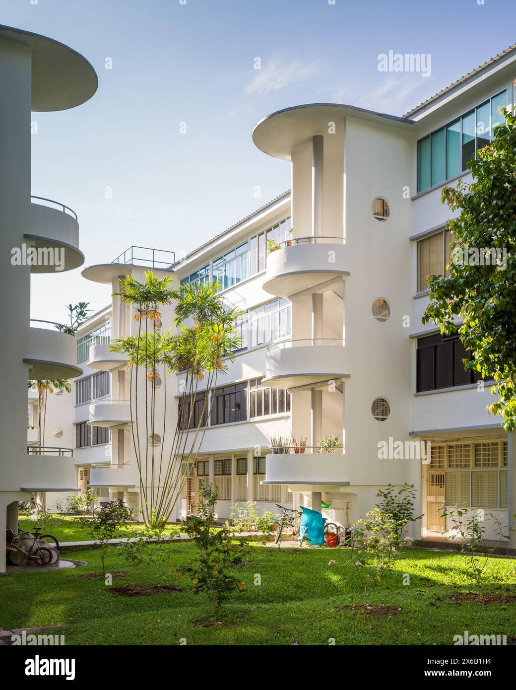 Tiong Bahru modernist walk up apartments in Singapore, designed in ...