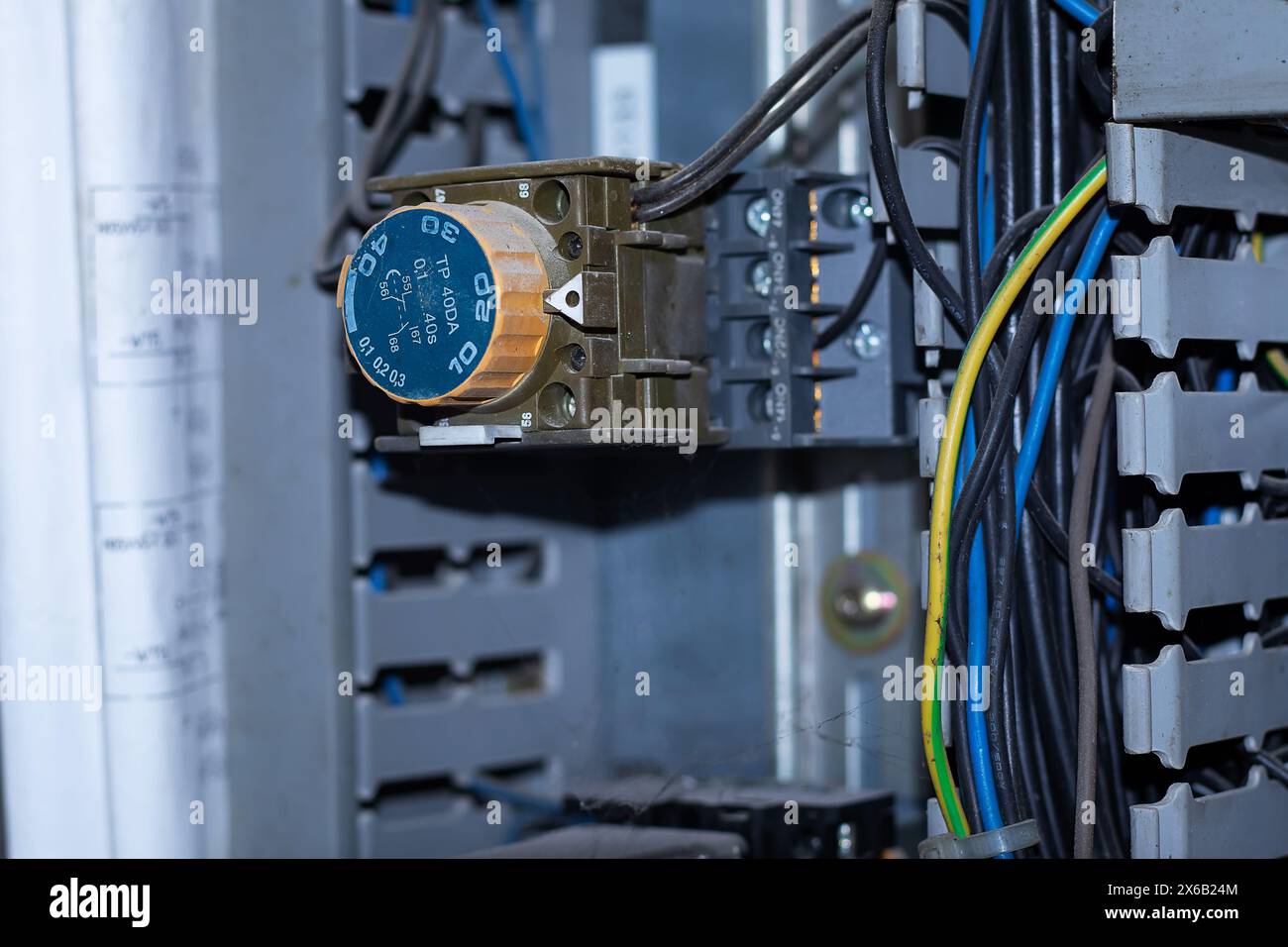 the timer relay switch for the control system in an elevator affects ...