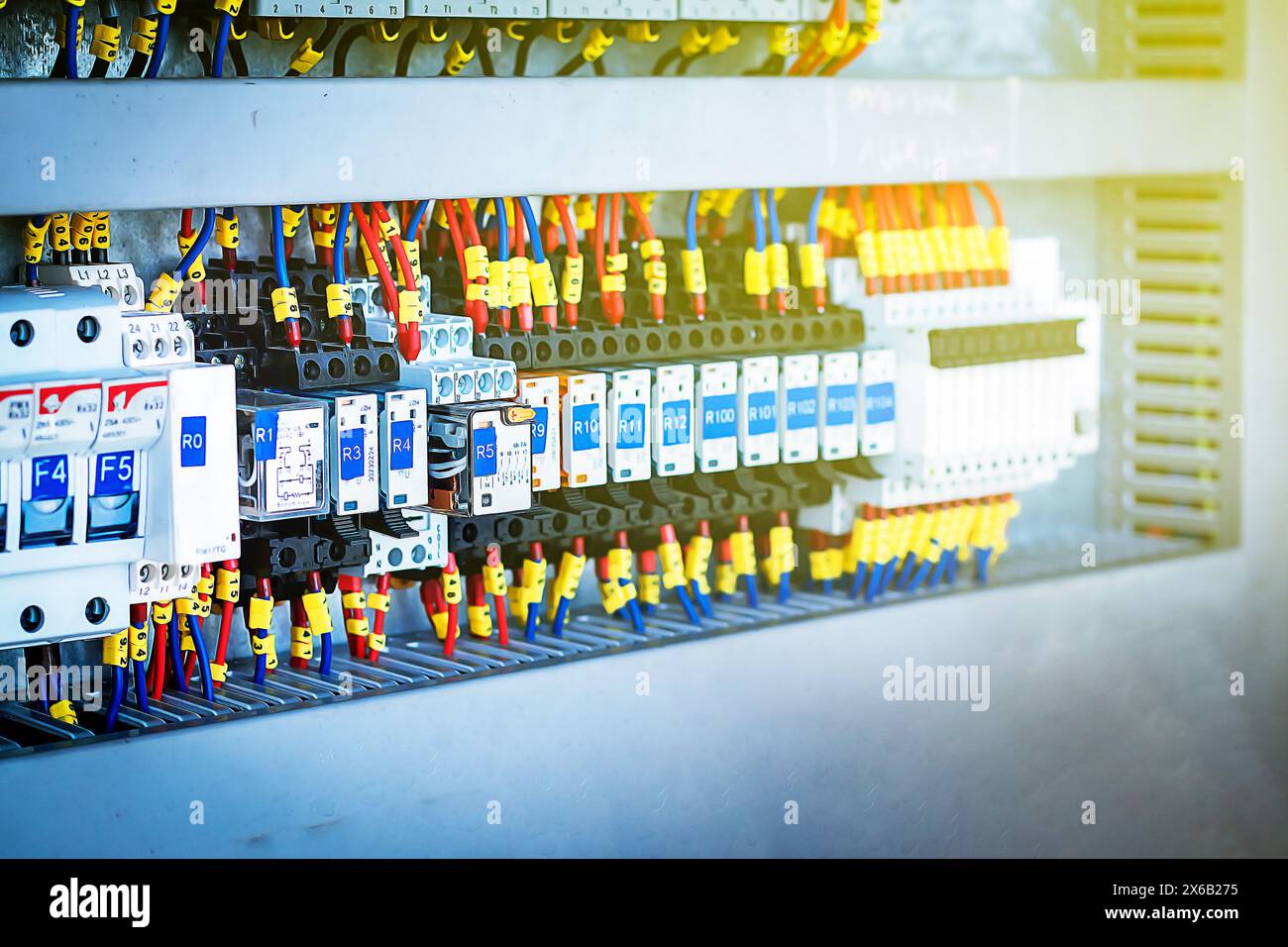 about the relays contactor and wiring systems of machine emphasizing at ...