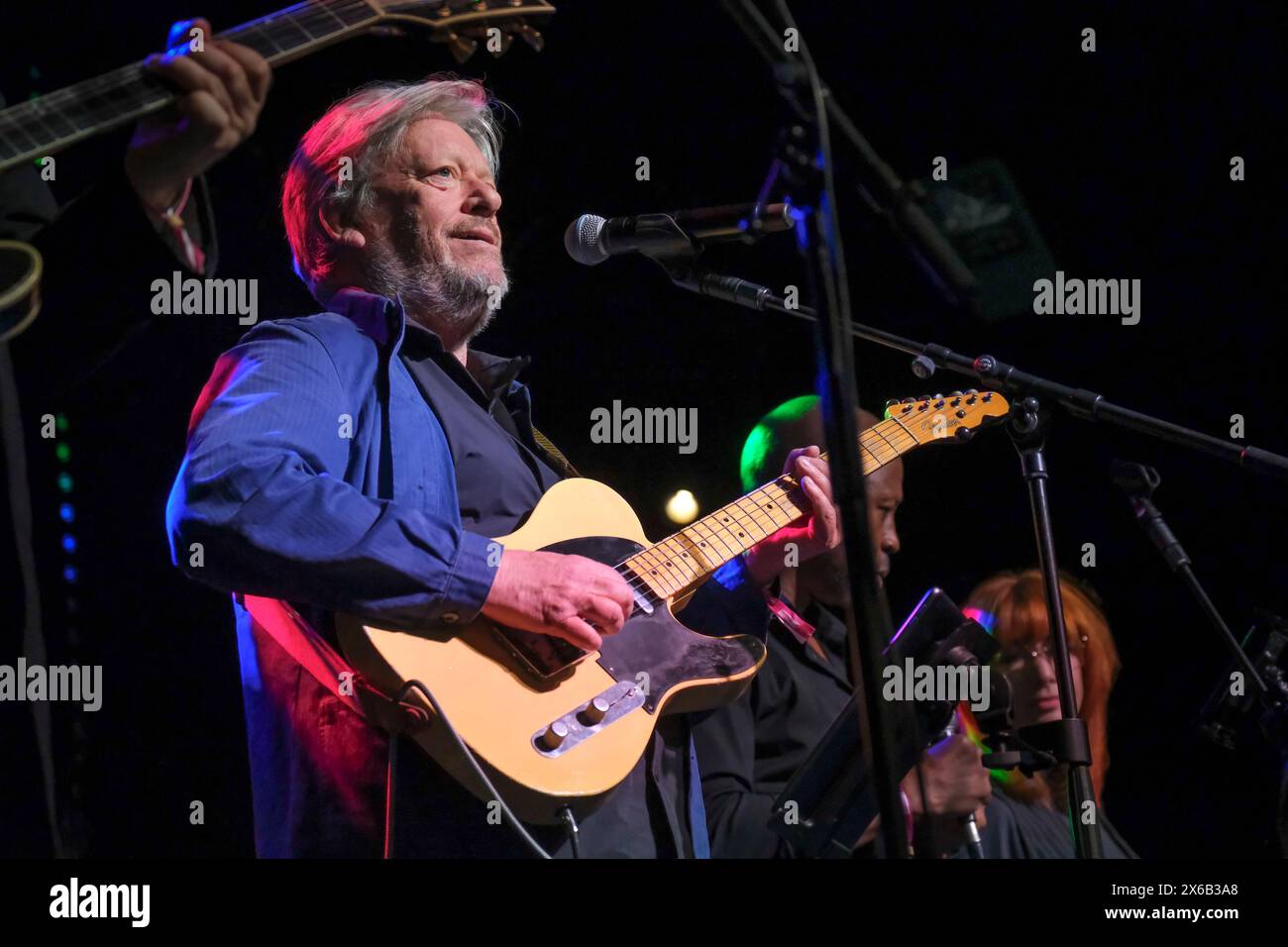 Andy Caine of the Royal Scammers performing at the Cheltenham Jazz ...