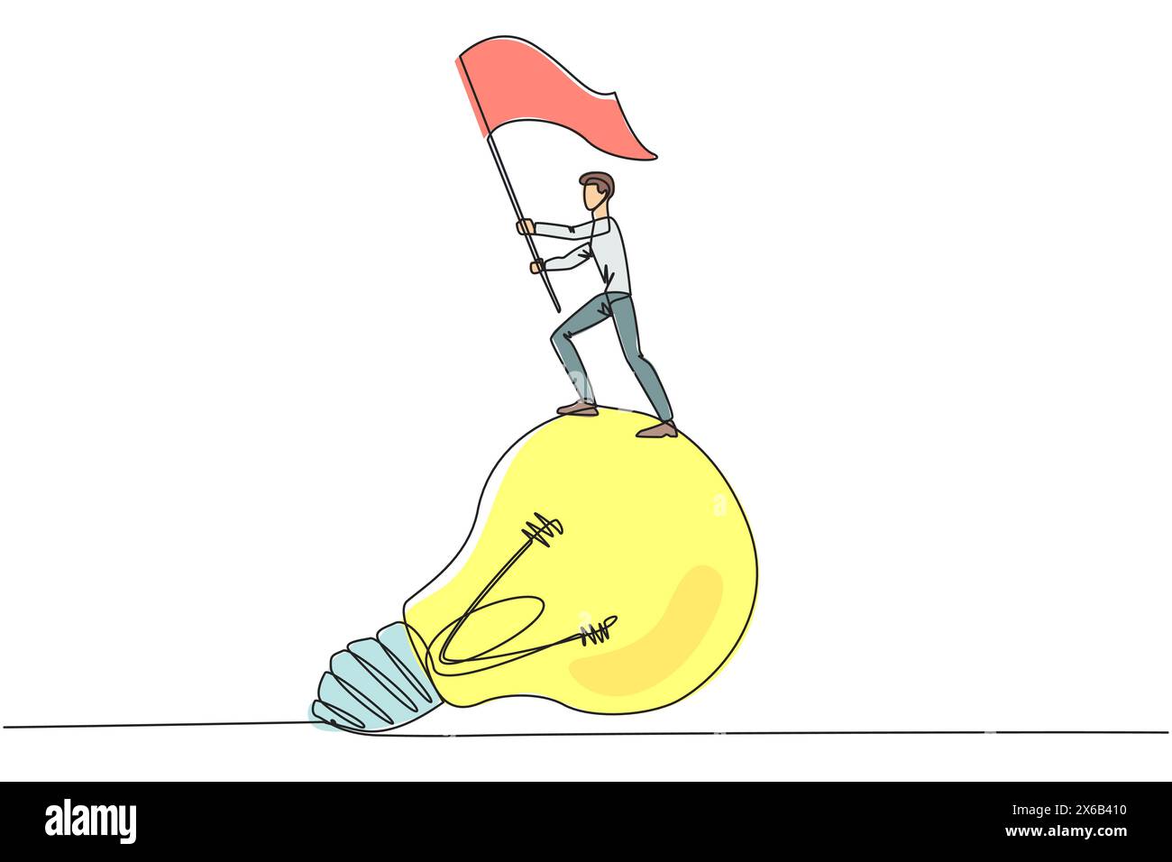 Bright smile on young Stock Vector Images - Alamy