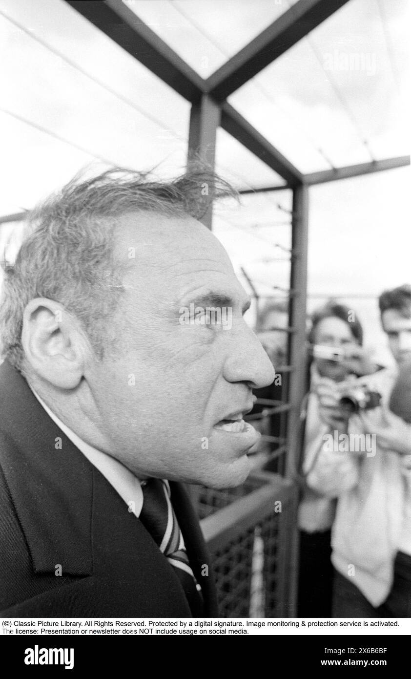 Mel Brooks. American filmdirector and actor born 1926. Pictured 1974 ...