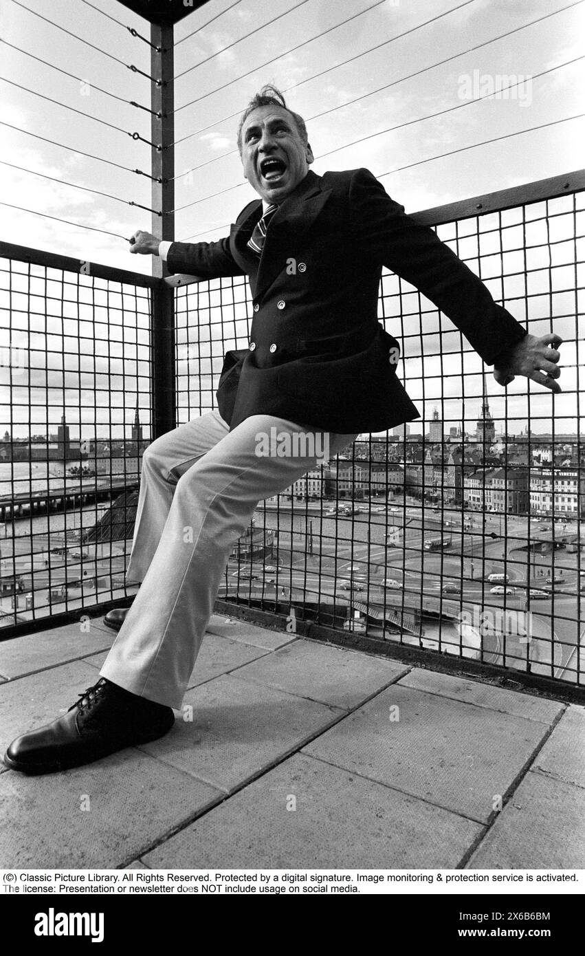 Mel Brooks. American filmdirector and actor born 1926. Pictured 1974 ...