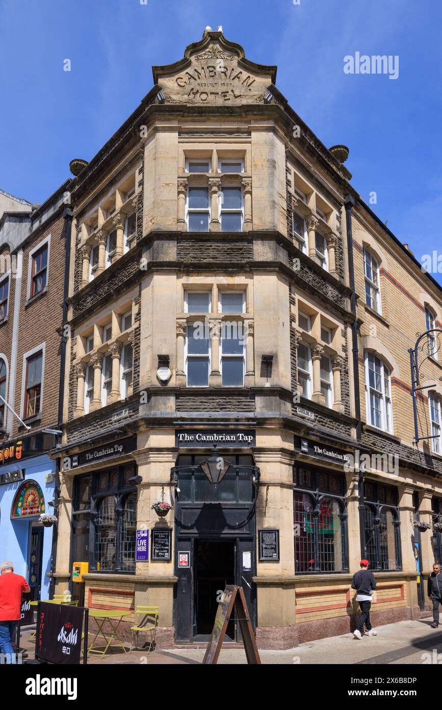 The Cambrian Tap public house in St Mary Street, cardiff city centre ...