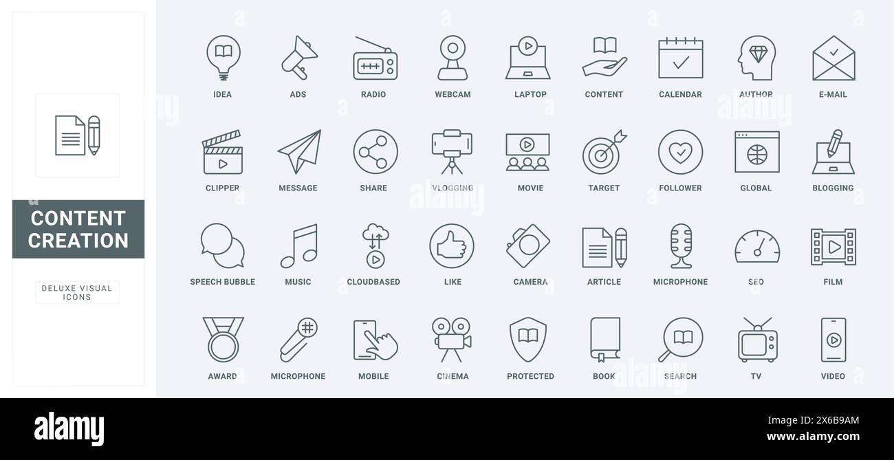 Tv authors Stock Vector Images - Alamy