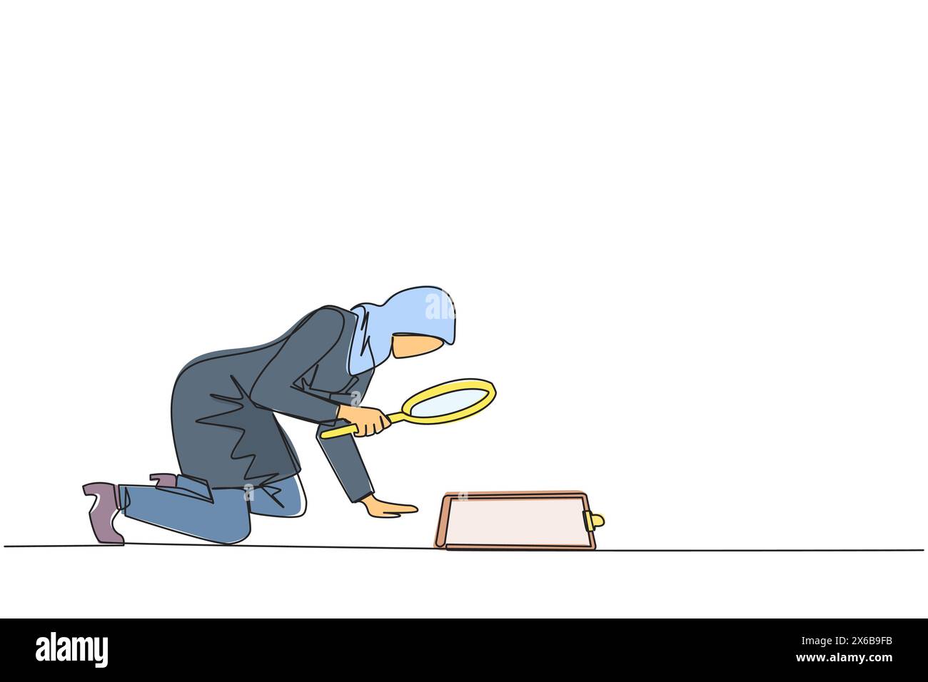 Lady checking Stock Vector Images - Alamy