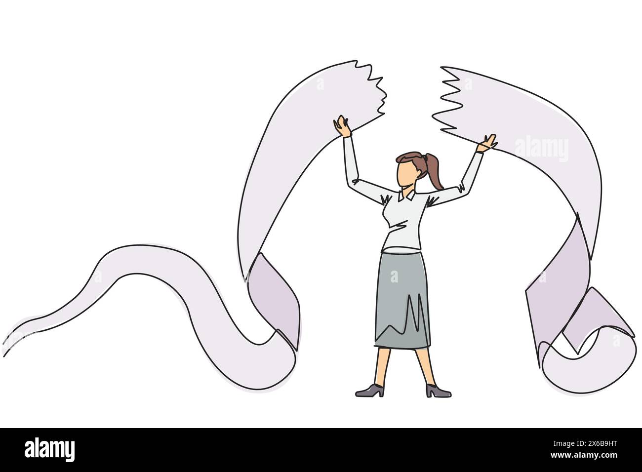 Ripped off woman Stock Vector Images - Alamy