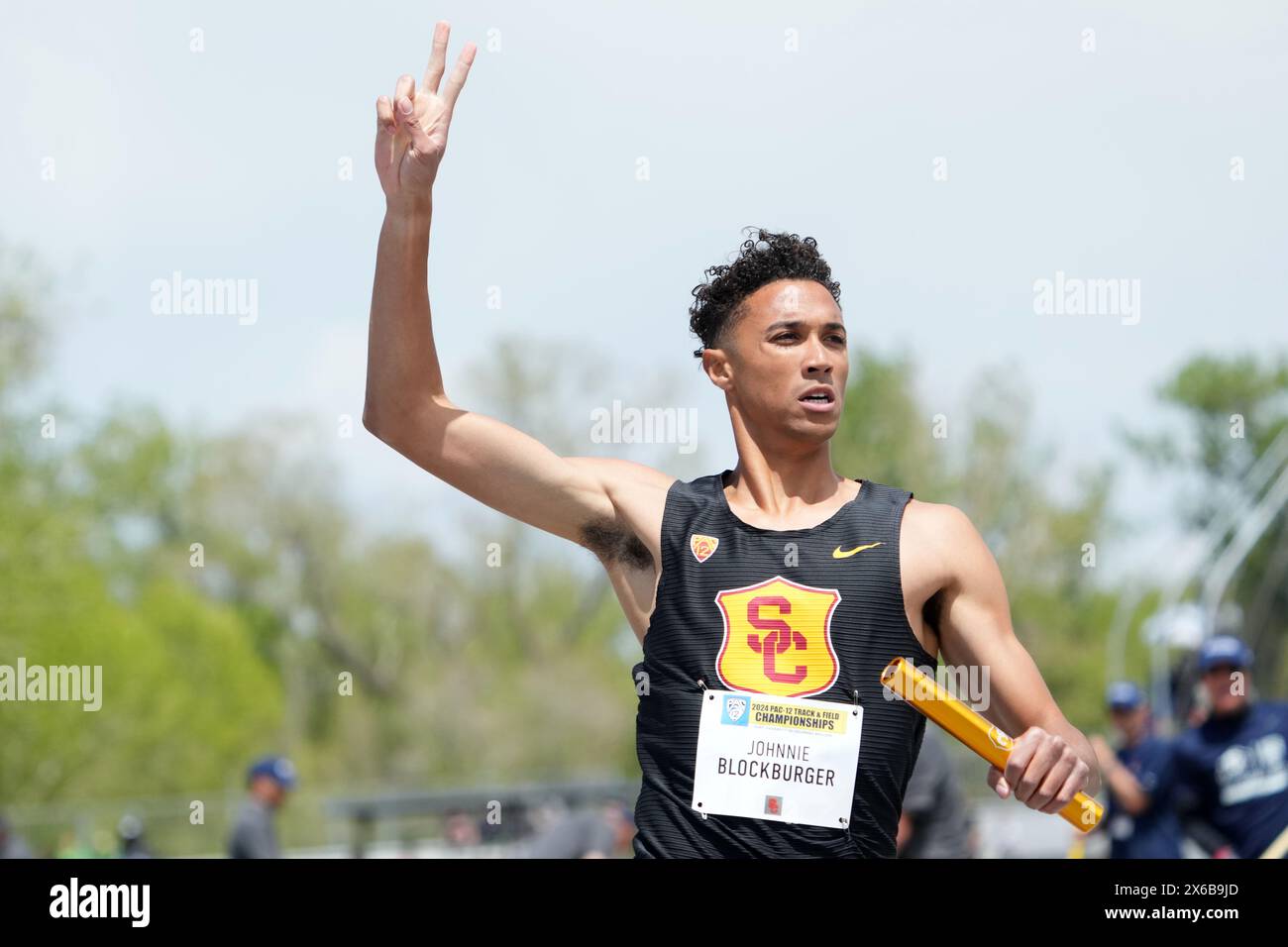 Boulder, United States. 12th May, 2024. Johnnie Blockburger runs the ...