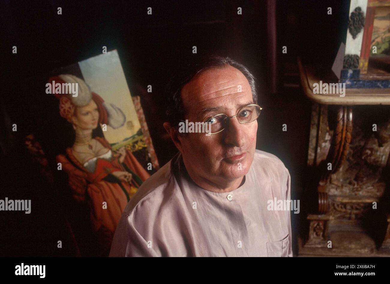 Claude IMBERT - Date : 19940901 ©John Foley/Opale.photo Stock Photo - Alamy