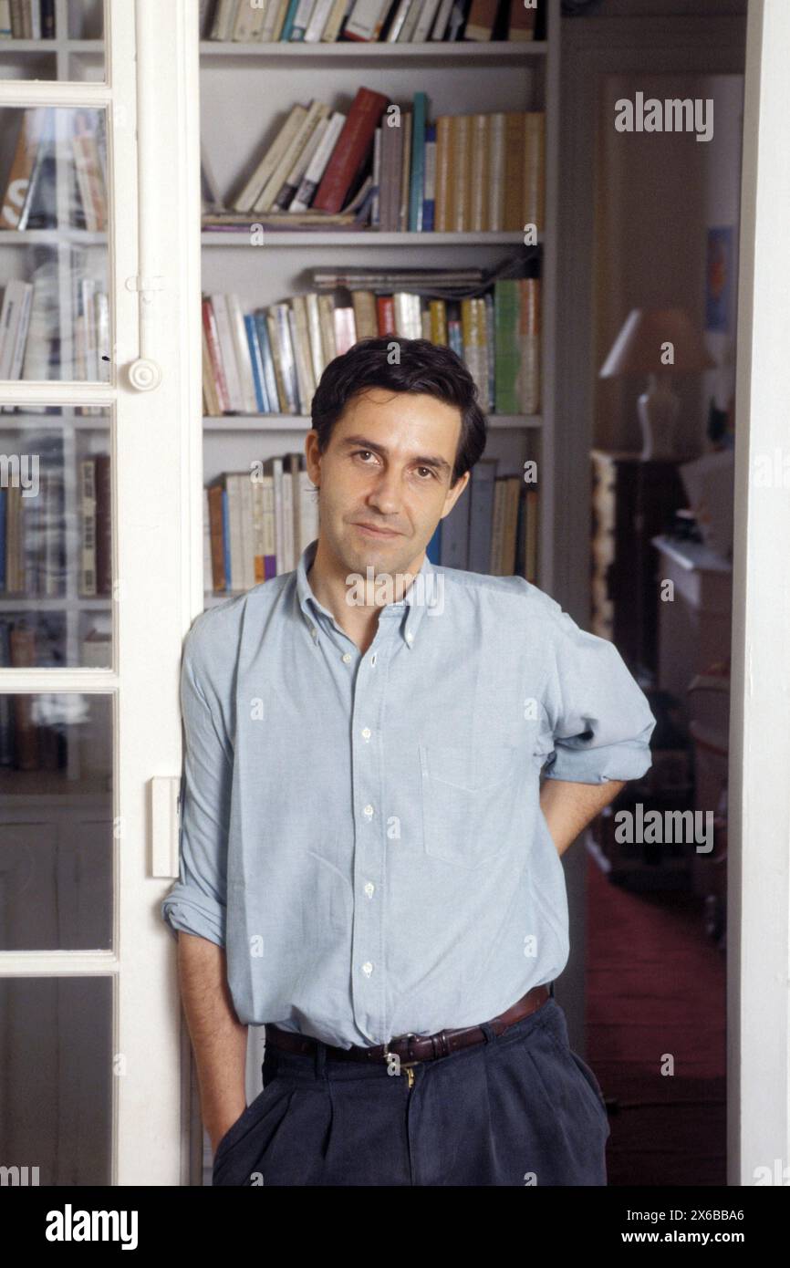 Emmanuel TODD - Date : 19940701 ©John Foley/Opale.photo Stock Photo - Alamy