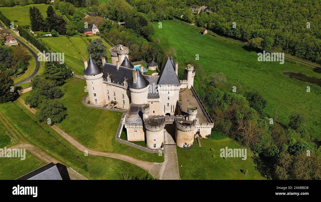 Chabenet castle france hi-res stock photography and images - Alamy