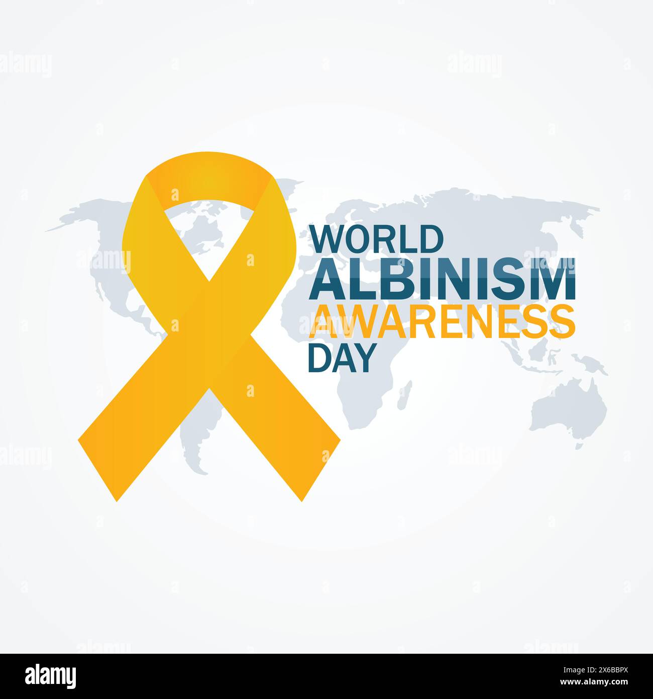 World Albinism Awareness Day. Holiday concept. Template for background ...
