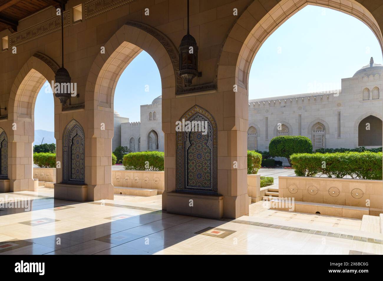 Sunlight filters through the majestic arches, illuminating the ...