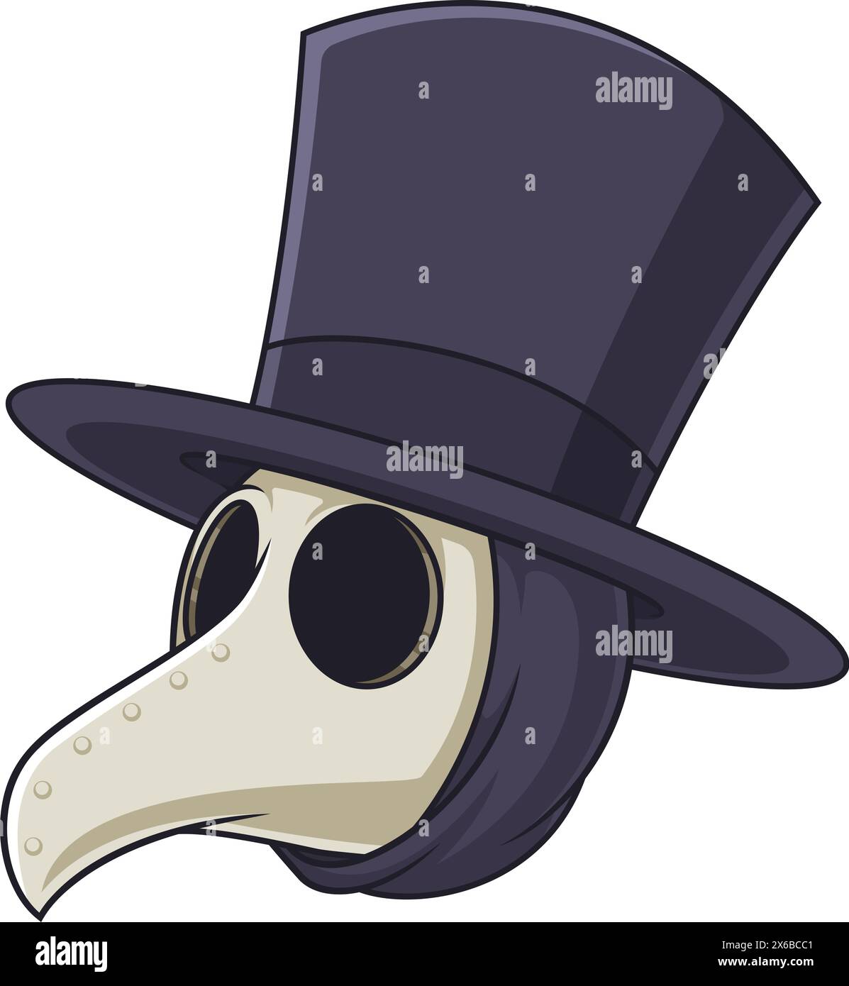 Medieval plague cartoon Cut Out Stock Images & Pictures - Alamy