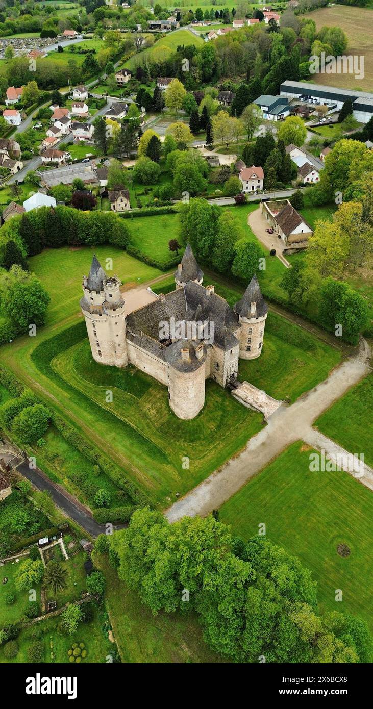 Bonneval castle hi-res stock photography and images - Alamy