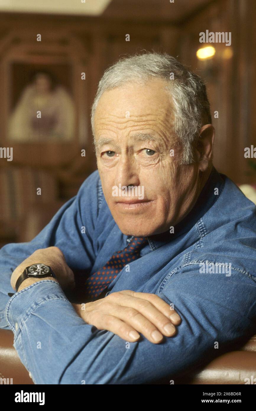 James SALTER - Date : 19941201 ©John Foley/Opale.photo Stock Photo - Alamy
