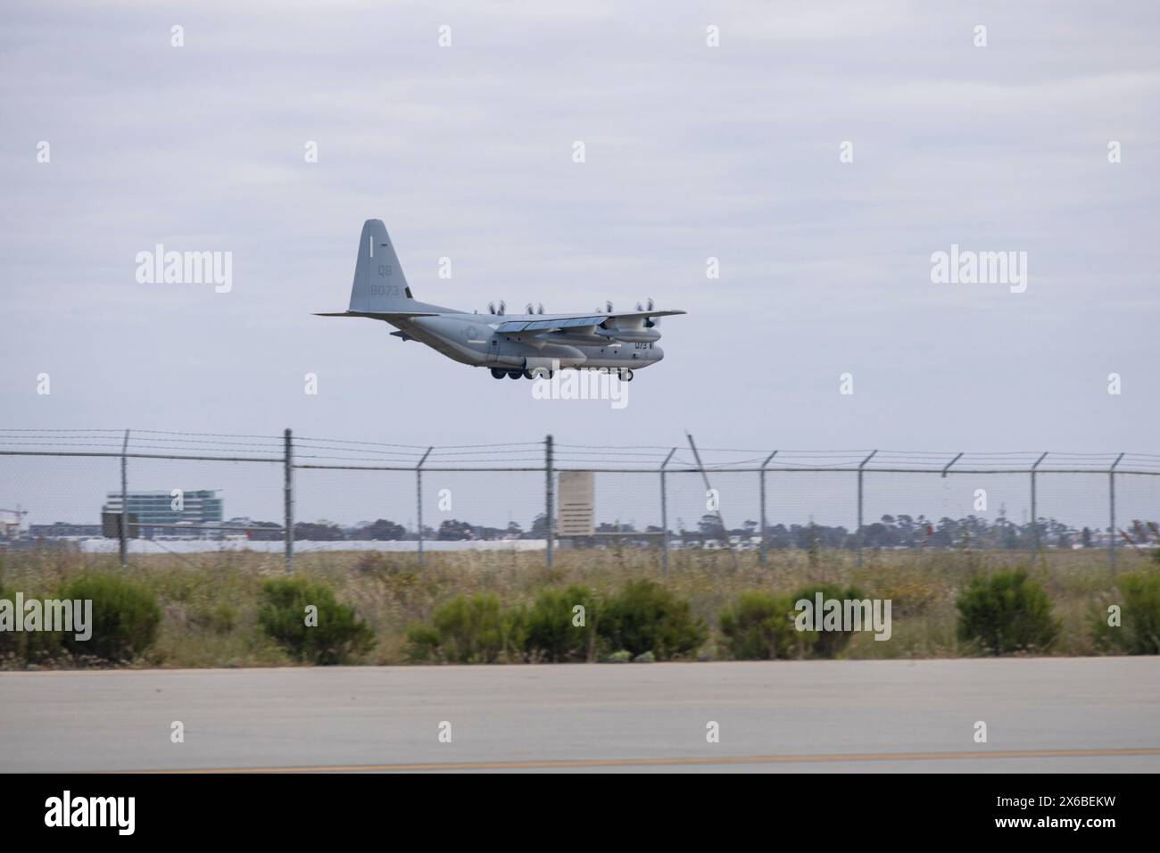 A U.S. Marine Corps KC-130J Super Hercules assigned to Marine Aerial ...