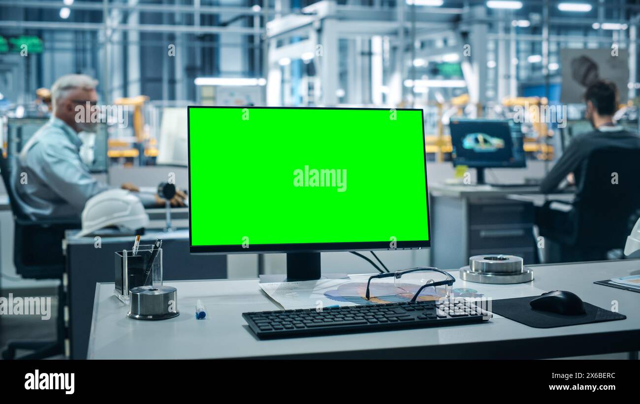 Factory engineers isolated screen hi-res stock photography and images ...