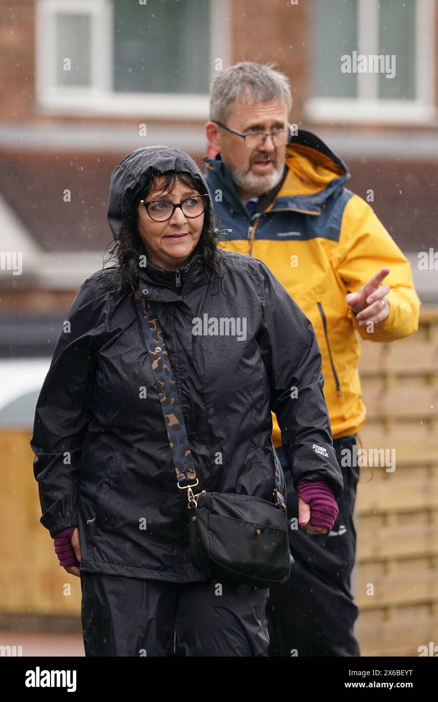 Figen Murray, the mother of victim Martyn Hett, in Hinckley ...