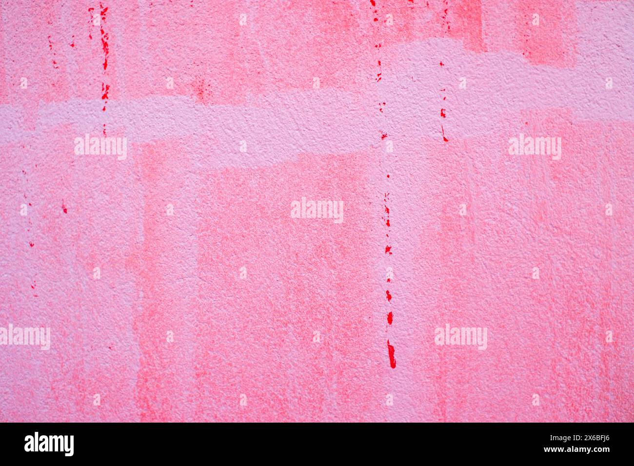 Abstract background of a weathered red paint wall cement texture Stock ...