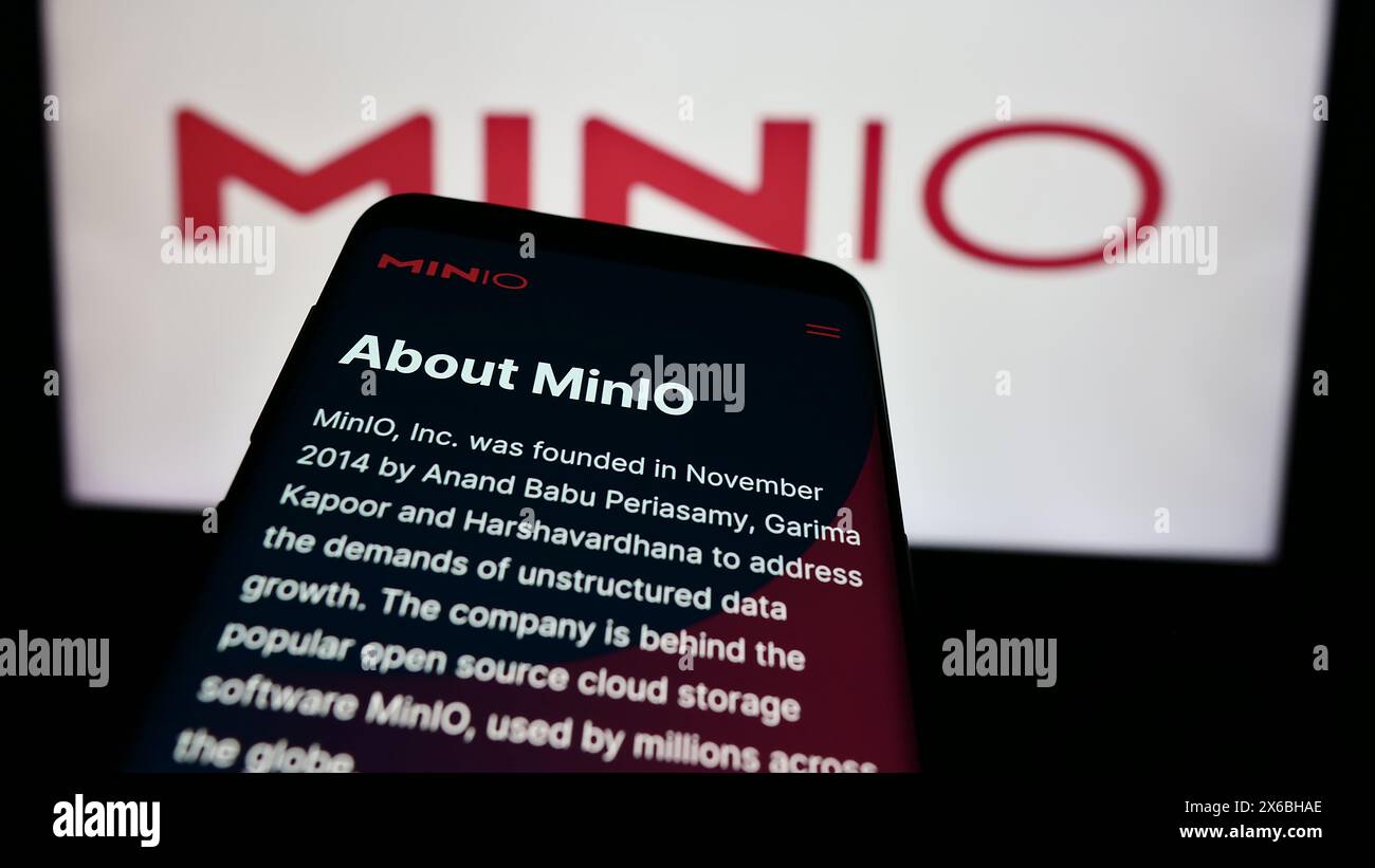 Minio software hi-res stock photography and images - Alamy