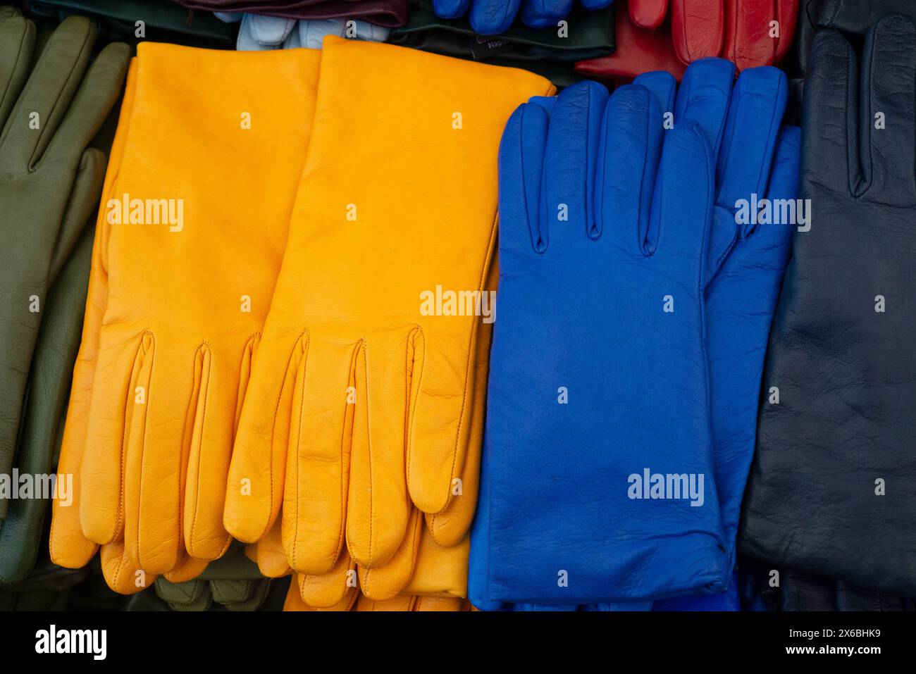Ladies leather gloves hi-res stock photography and images - Alamy