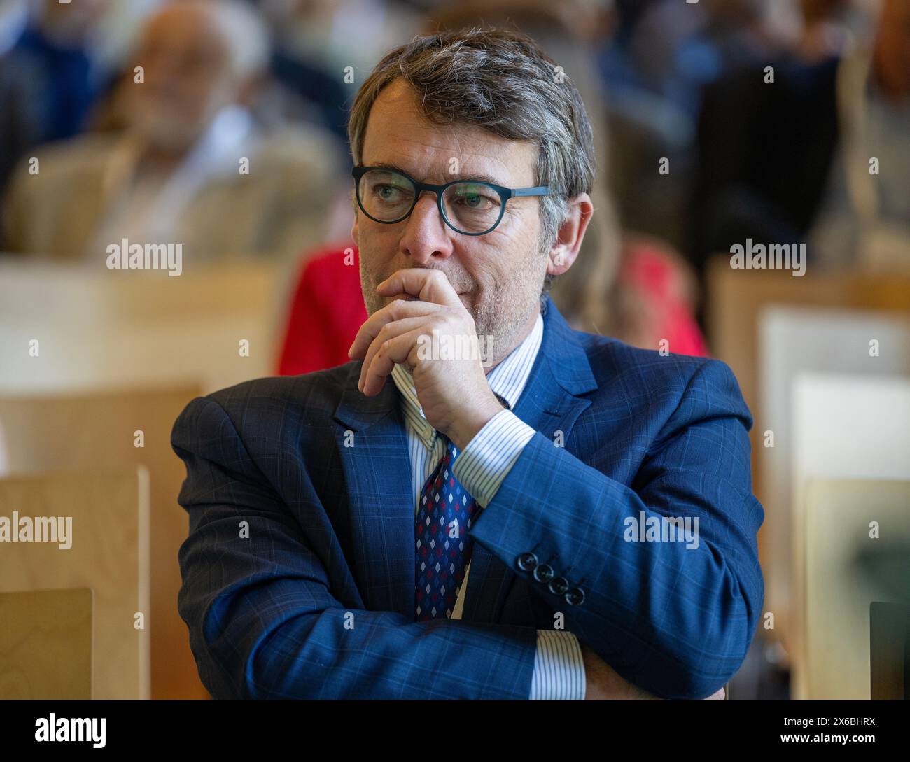 People in Need NGO director Simon Panek attends a conference "Green ...