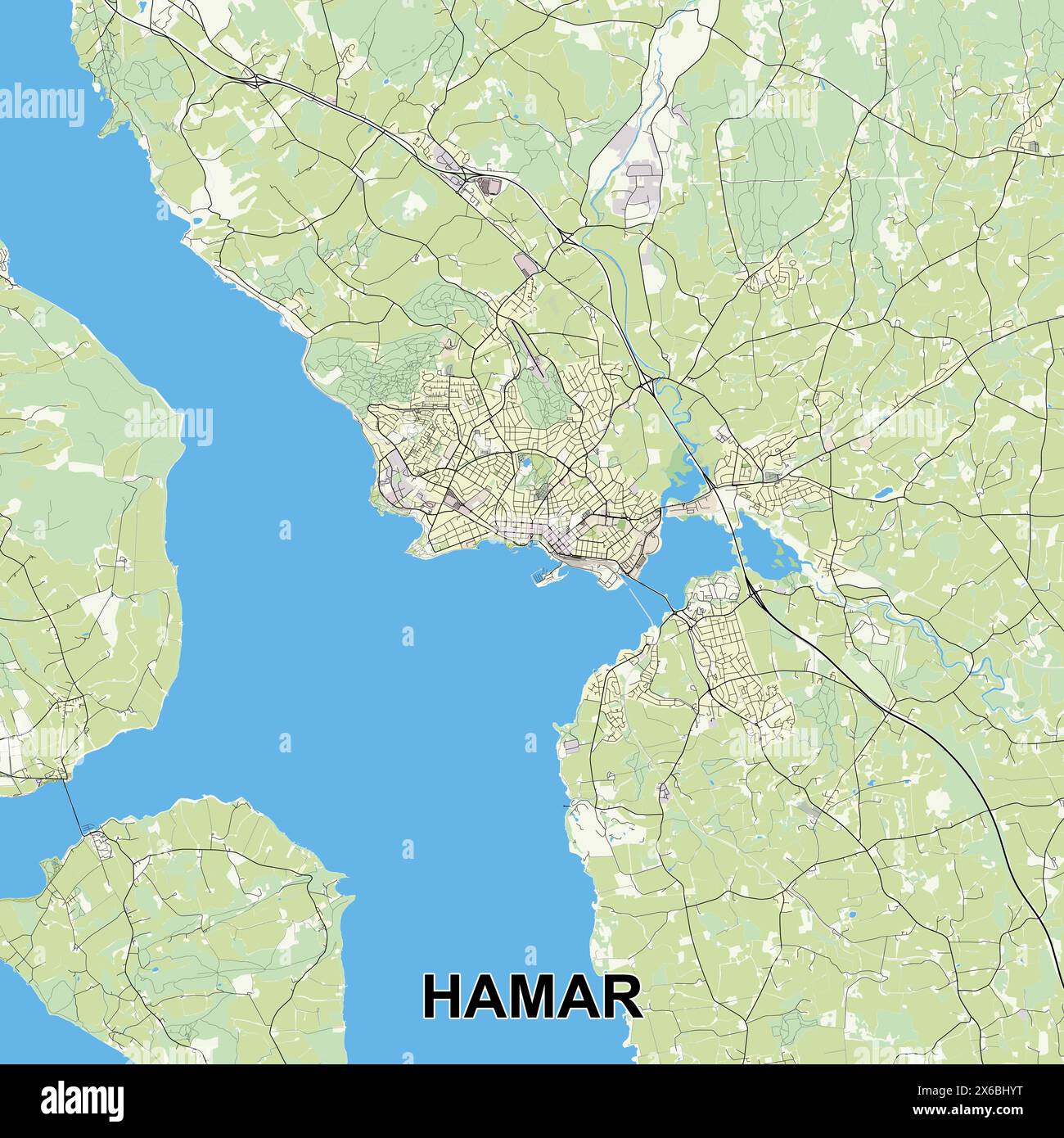 Norway residential Stock Vector Images - Alamy