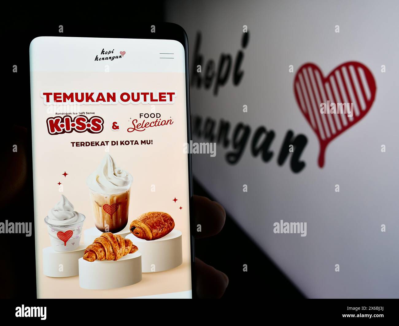Kopi kenangan logo hi-res stock photography and images - Alamy