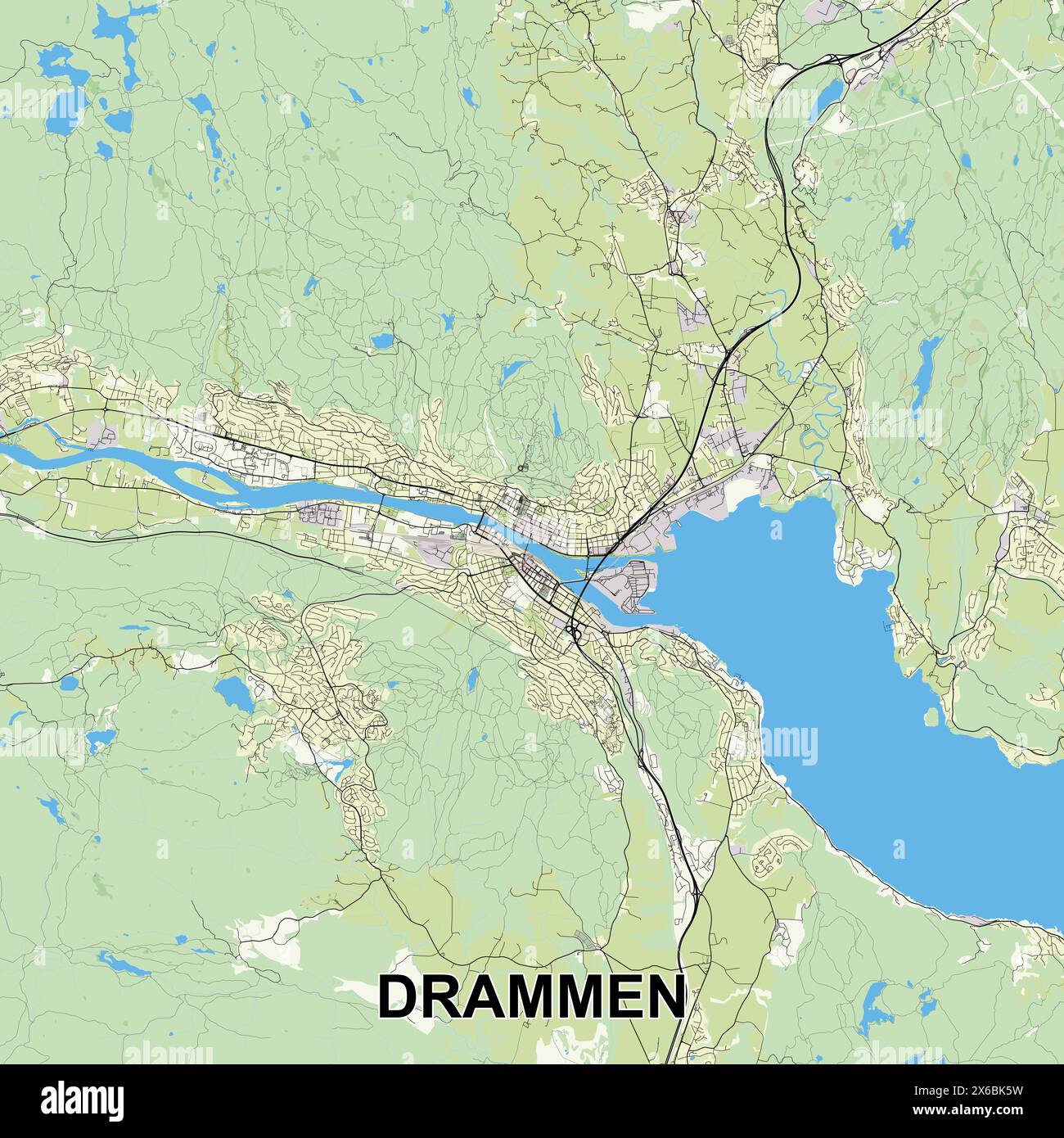 Norway house map Stock Vector Images - Alamy