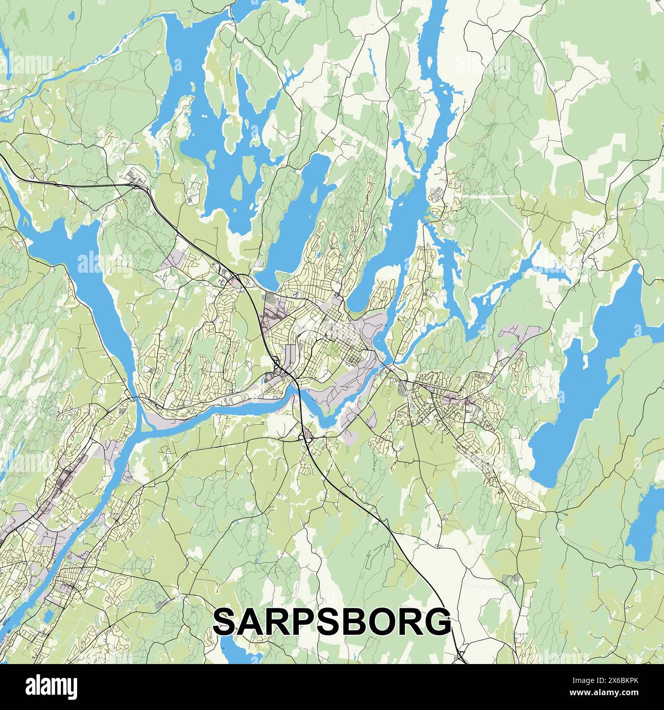 Map of norway house Stock Vector Images - Alamy