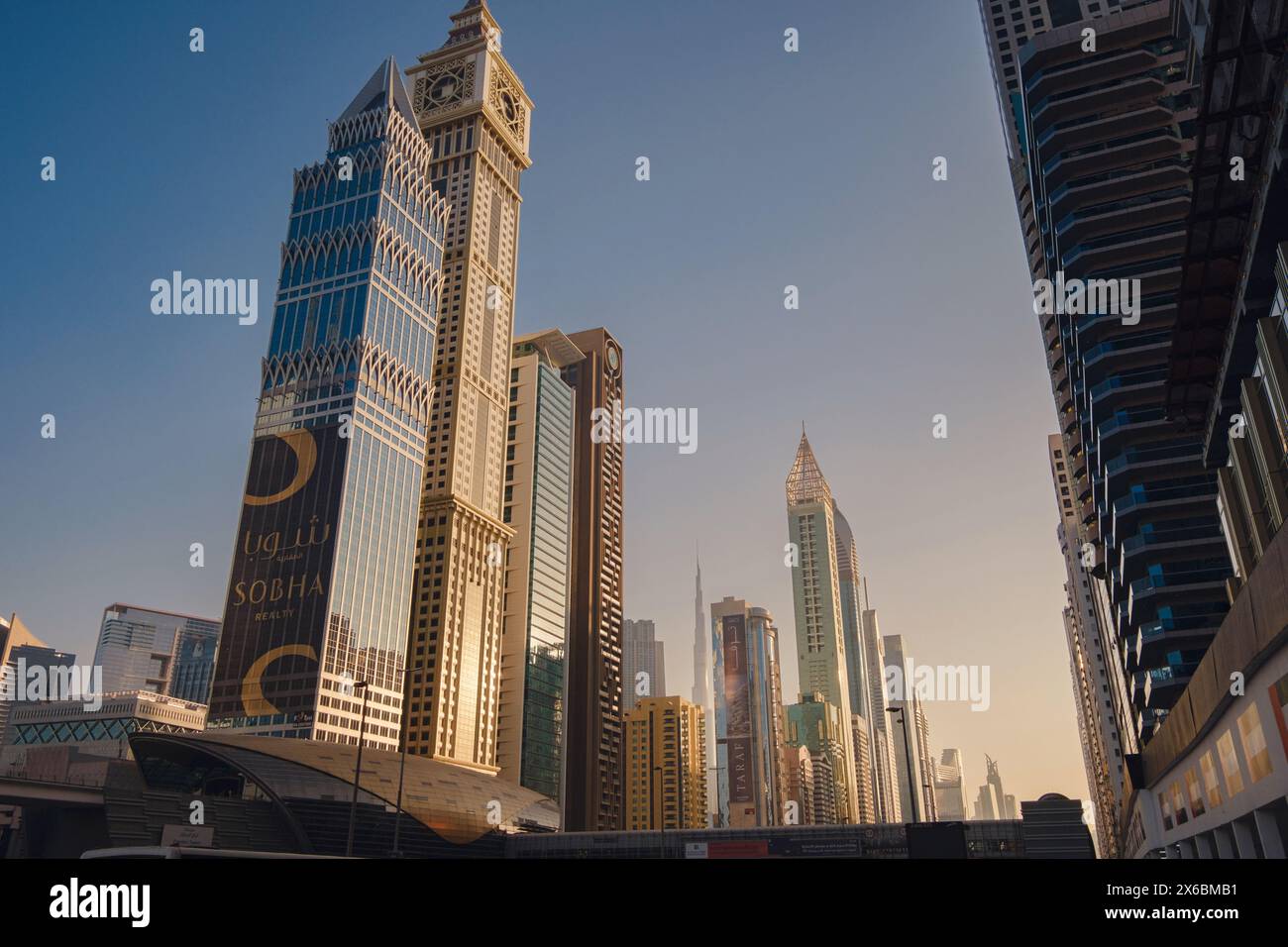 Dubai, UAE - January 16, 2024: Dubai museum of the Future from sheikh ...