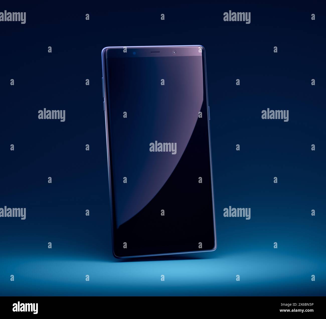 Non-specific smart phone high resolution 3d render Stock Photo - Alamy