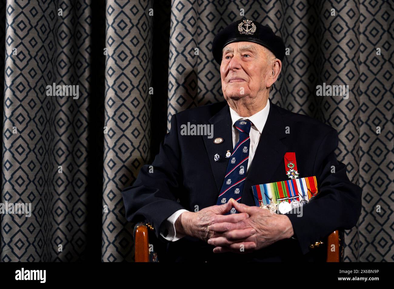 D-Day veteran Henry Rice, 98, from Surrey, who served as a signalman on ...