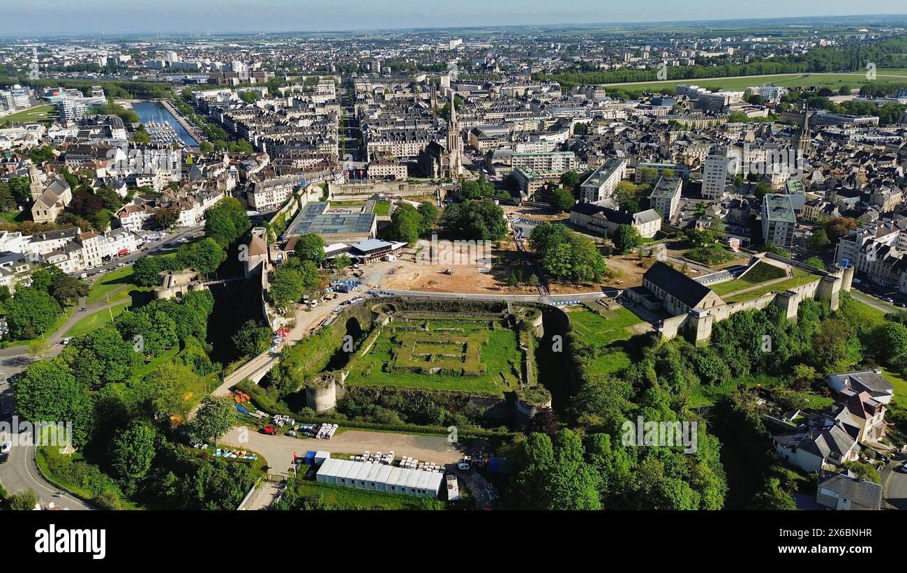 Caen old view hi-res stock photography and images - Alamy