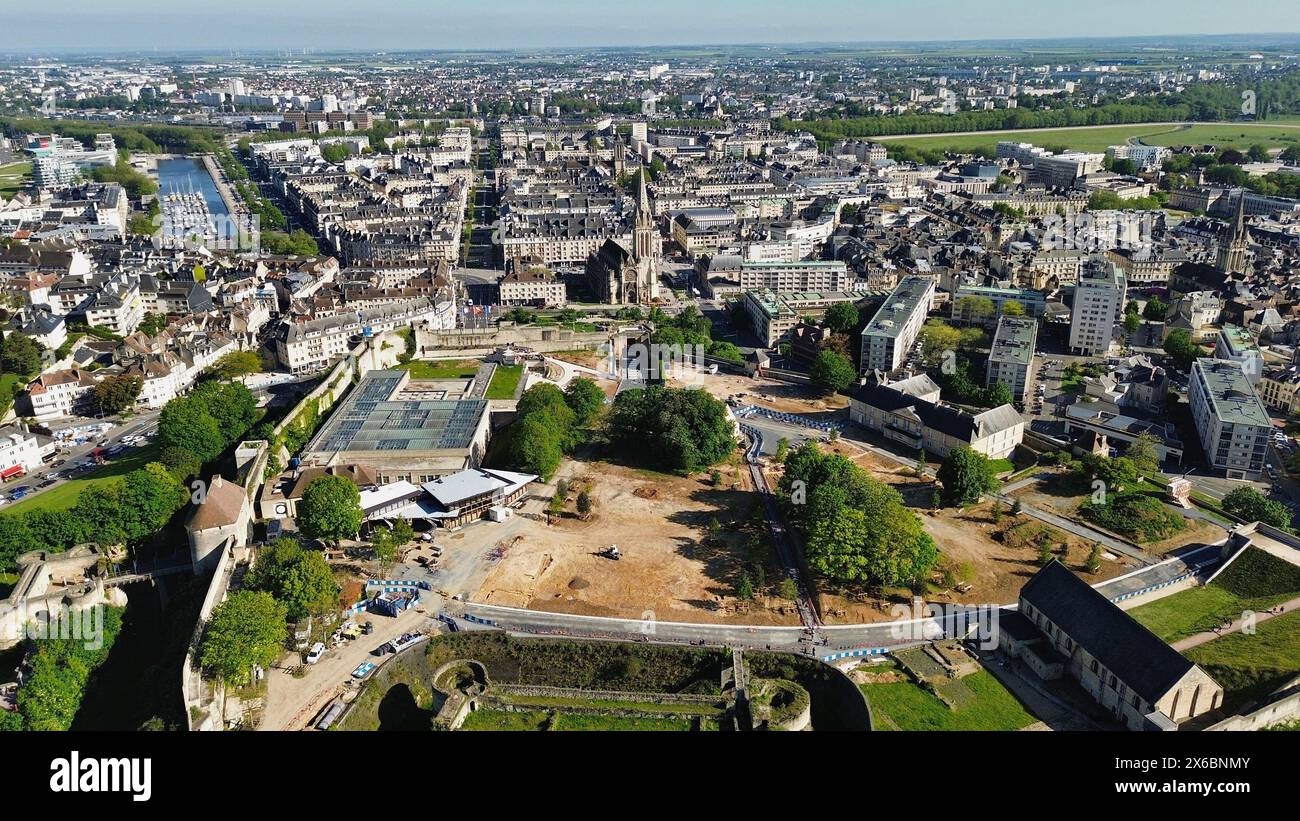 Caen city in france hi-res stock photography and images - Alamy
