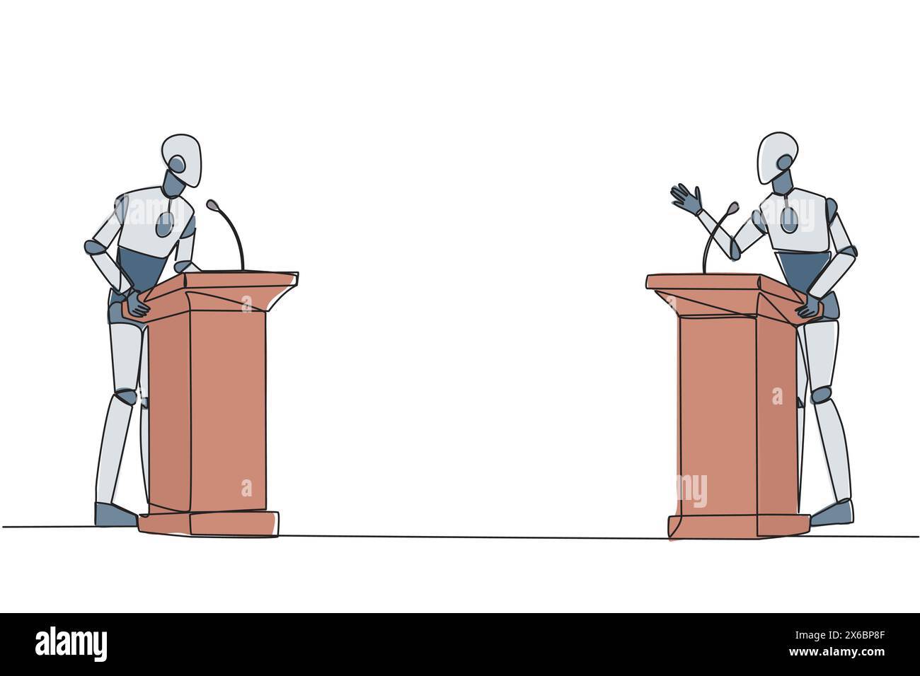 Ai robot artwork hi-res stock photography and images - Alamy