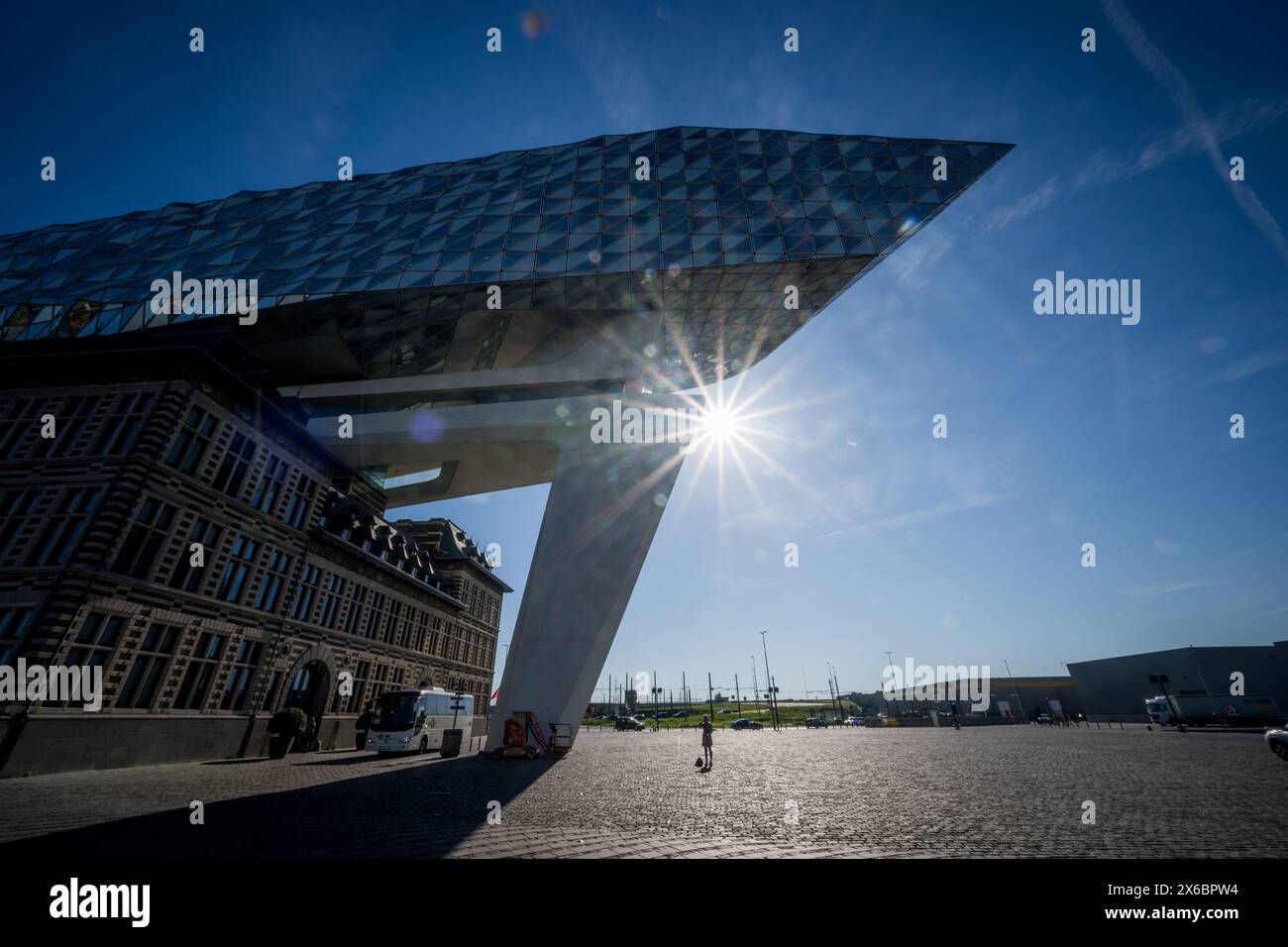 Antwerp, Belgium. 14th May, 2024. 'The havenhuis' (Port Authority ...