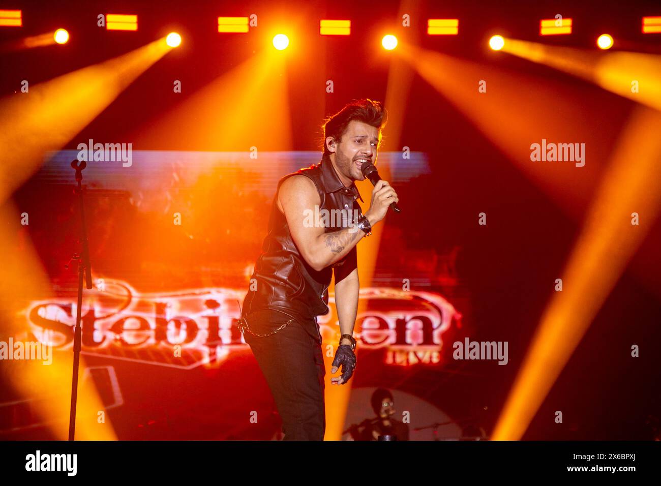 NEW DELHI, INDIA - MAY 10: Singer Stebin Ben performs during the final ...