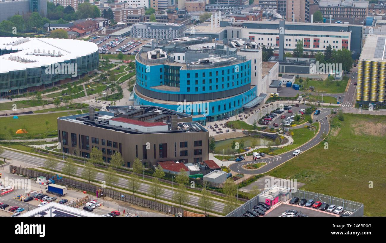 Picture dated May 2nd shows an aerial view of the Royal Papworth ...