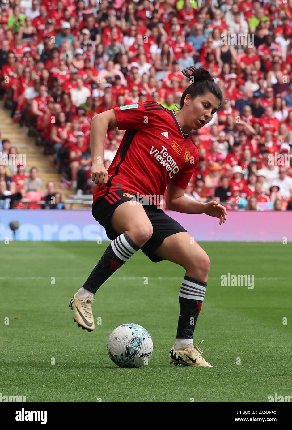 LONDON, ENGLAND - Lucia Garcia of Manchester United Women Women in ...