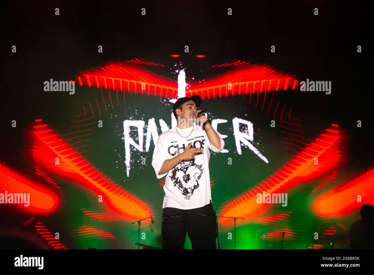 NEW DELHI, INDIA - MAY 10: Rapper Panther performs during the final day ...