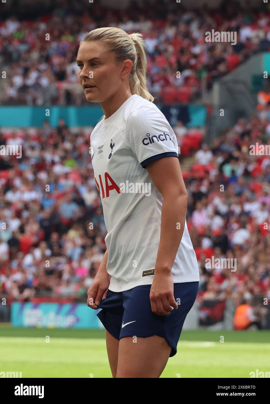LONDON, ENGLAND - Amanda Nilden (on loan from Juventus) of Tottenham ...