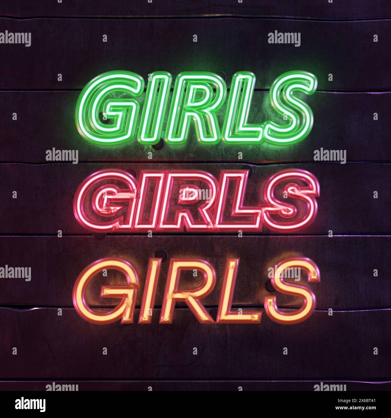 Retail realistic neon sign hi-res stock photography and images - Alamy
