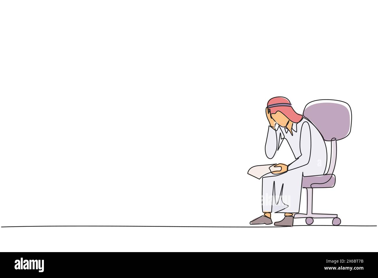 Sat in a chair Stock Vector Images - Alamy