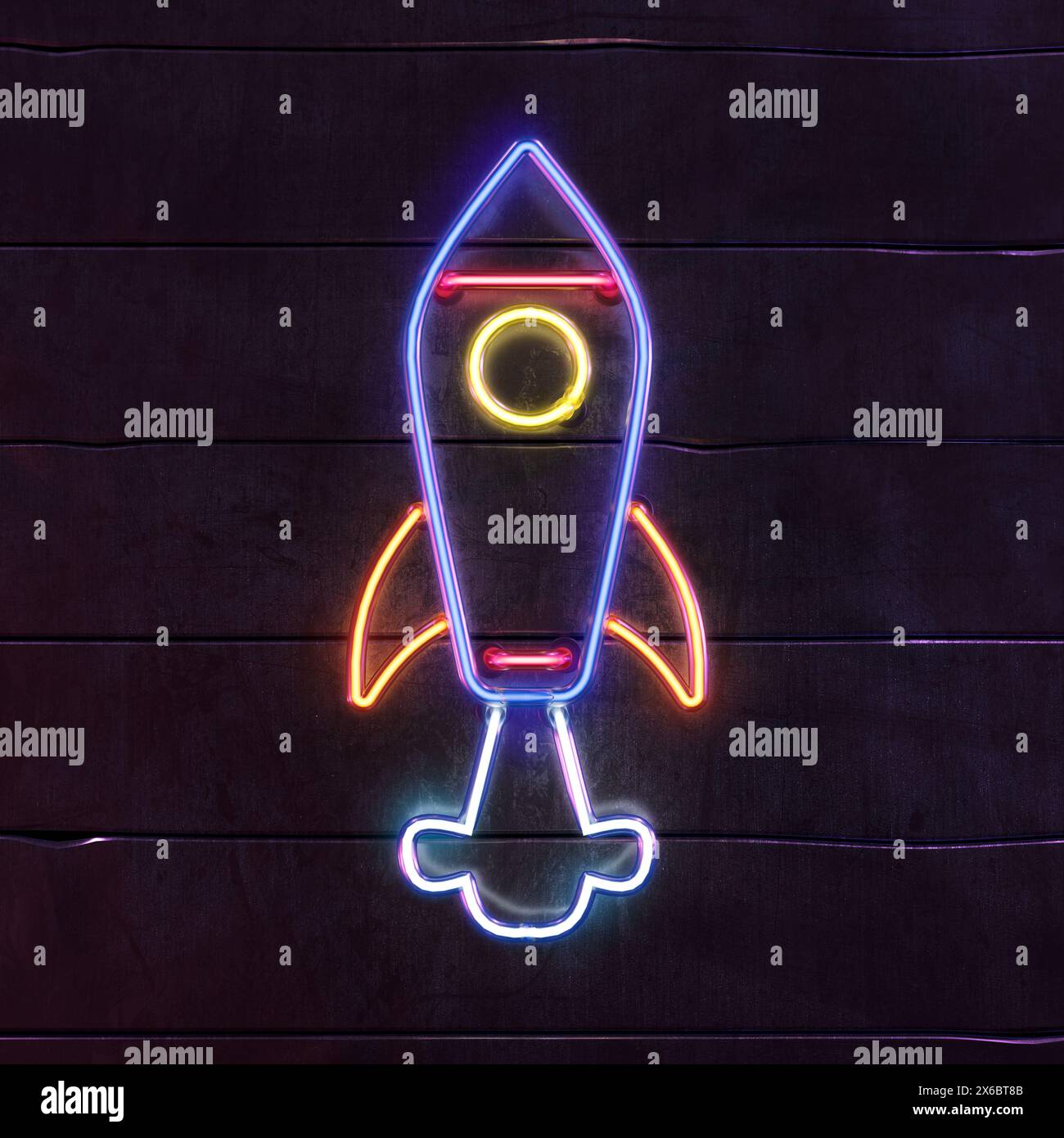 Generated realistic neon sign hi-res stock photography and images - Alamy