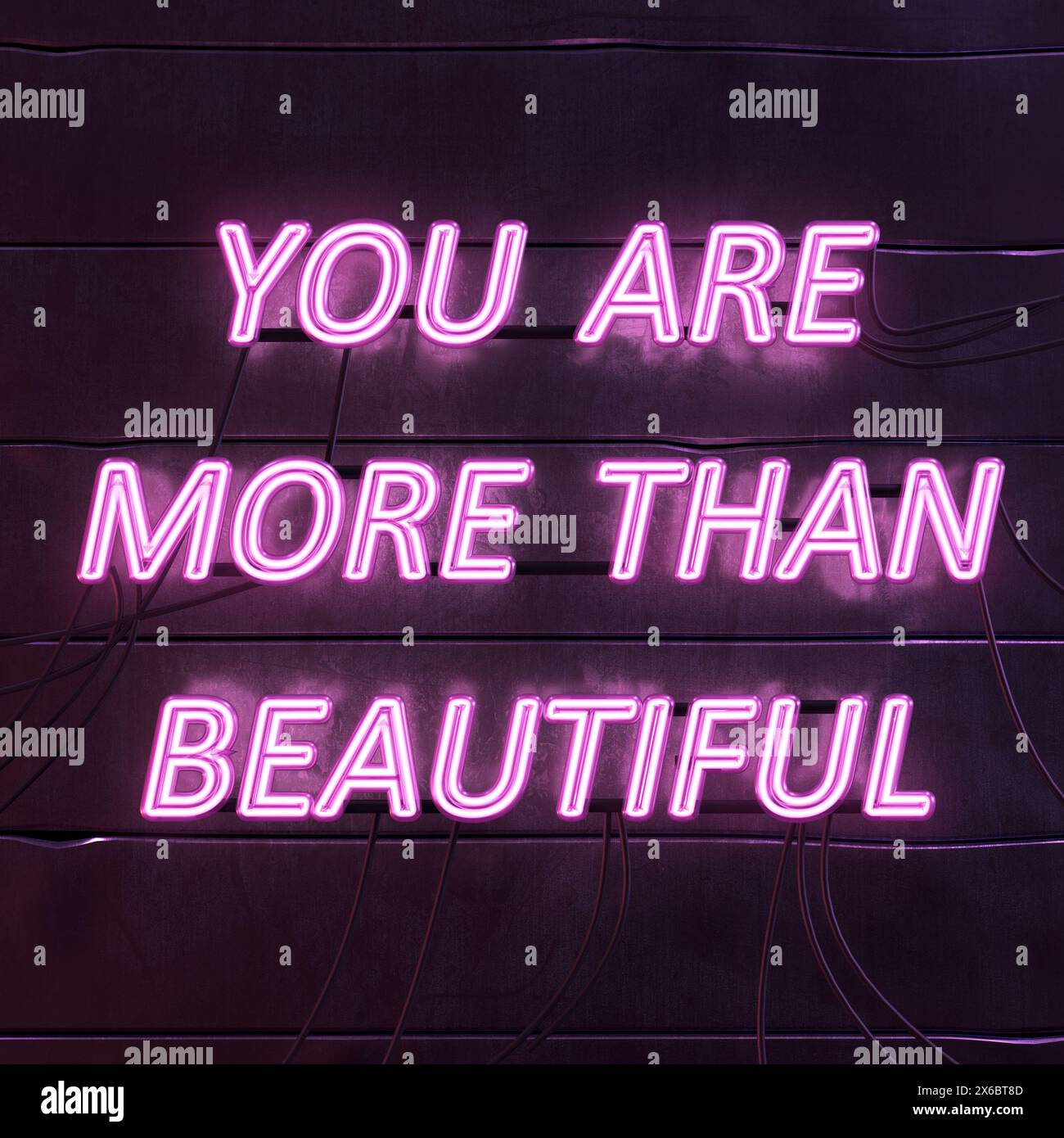 Generated realistic neon sign hi-res stock photography and images - Alamy