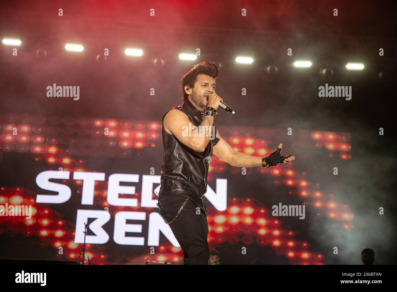 NEW DELHI, INDIA - MAY 10: Singer Stebin Ben performs during the final ...